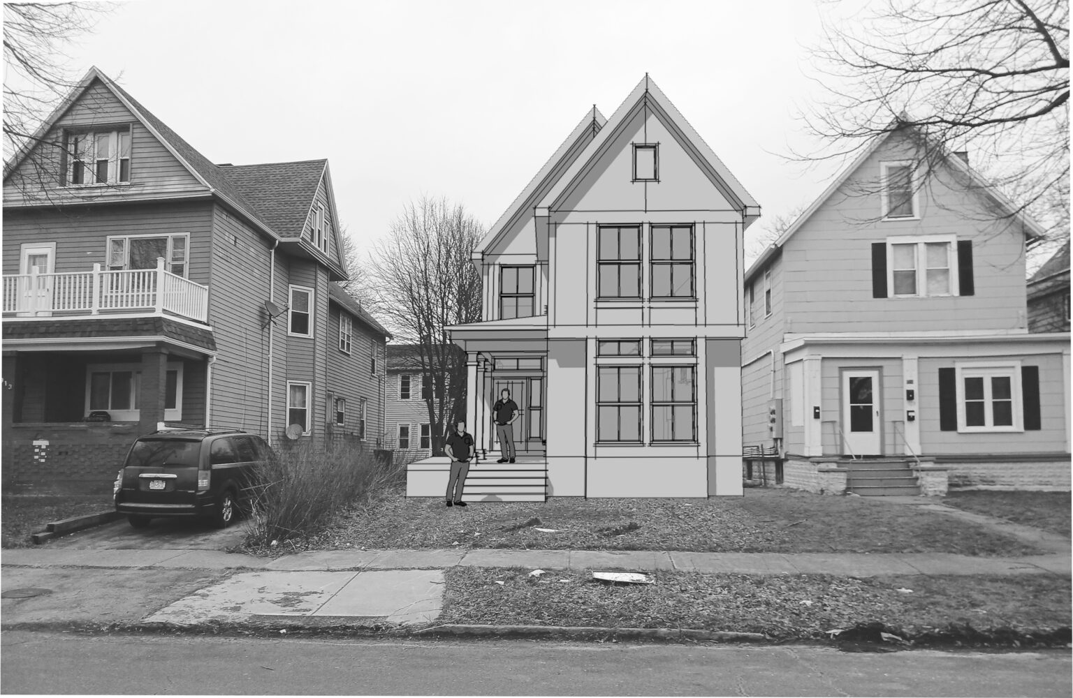 Buffalo Land Bank Housing Infill Project | HHL Architects