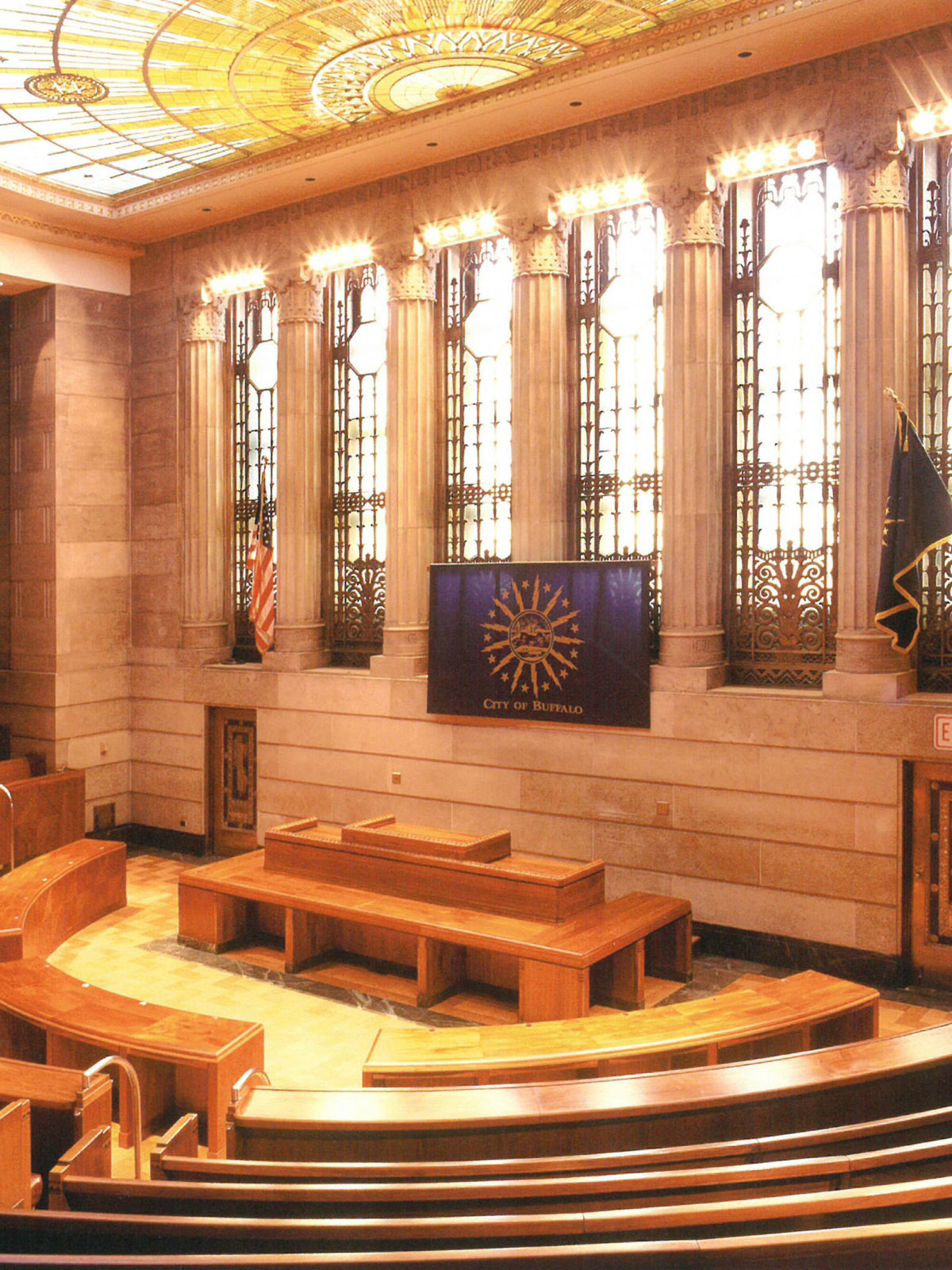 Buffalo City Hall Common Council Chambers Restoration | HHL Architects