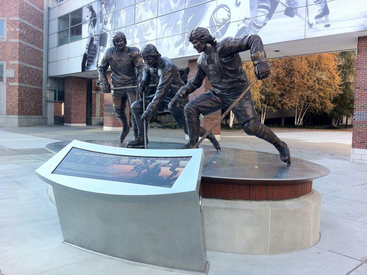 KeyBank Center: Buffalo Sabres French Connection Sculpture Base | HHL ...