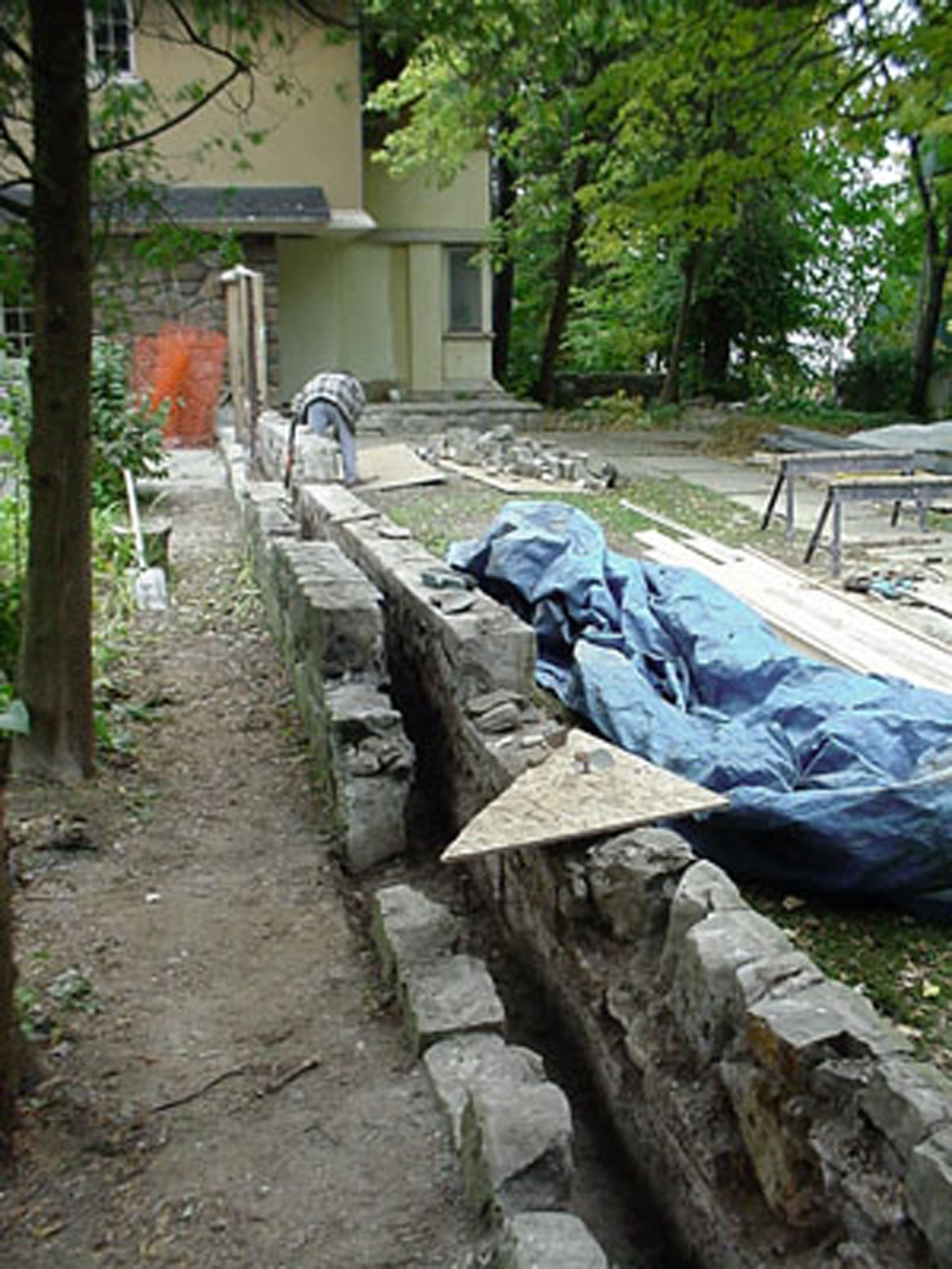 Frank Lloyd Wright’s Graycliff: Boiler House & Garden Wall Restoration ...