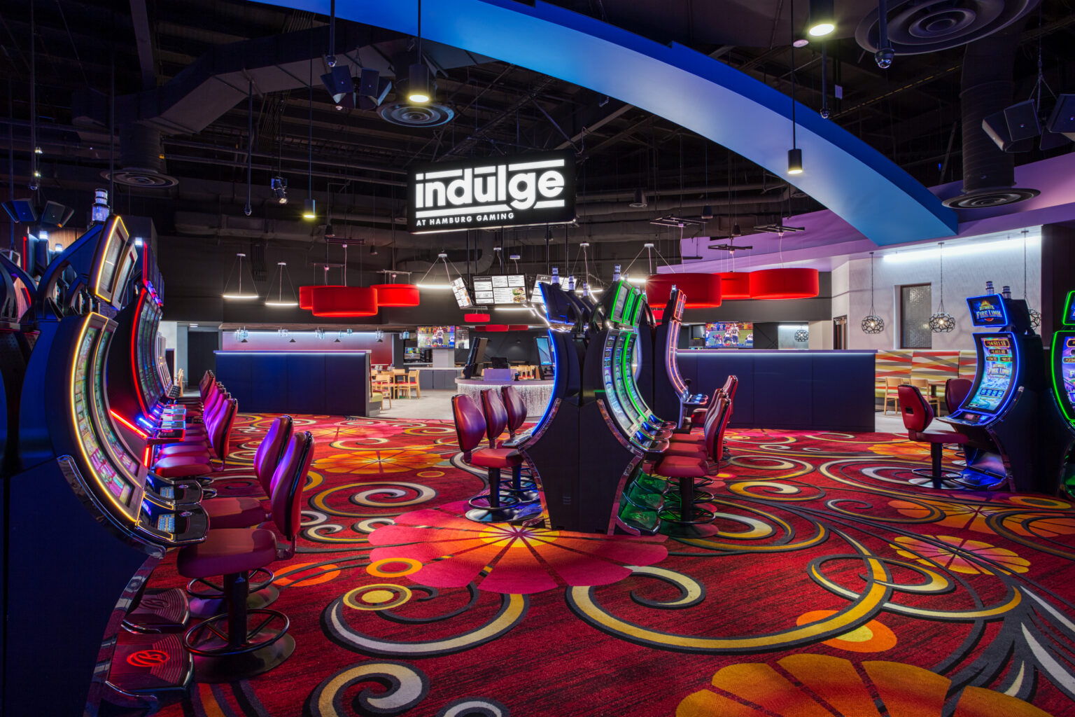 indulge Food Hall at Hamburg Gaming | HHL Architects