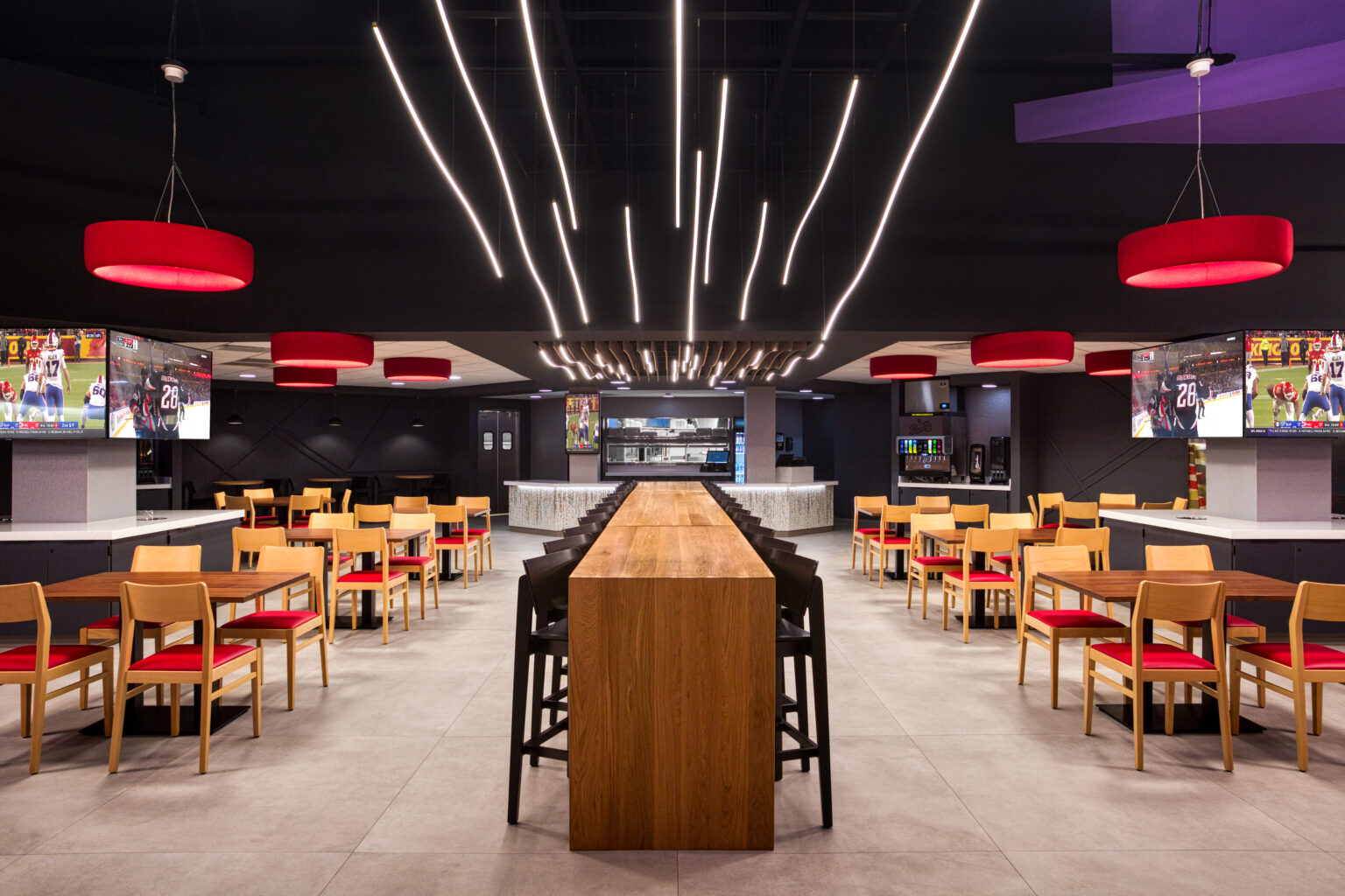 indulge Food Hall at Hamburg Gaming | HHL Architects