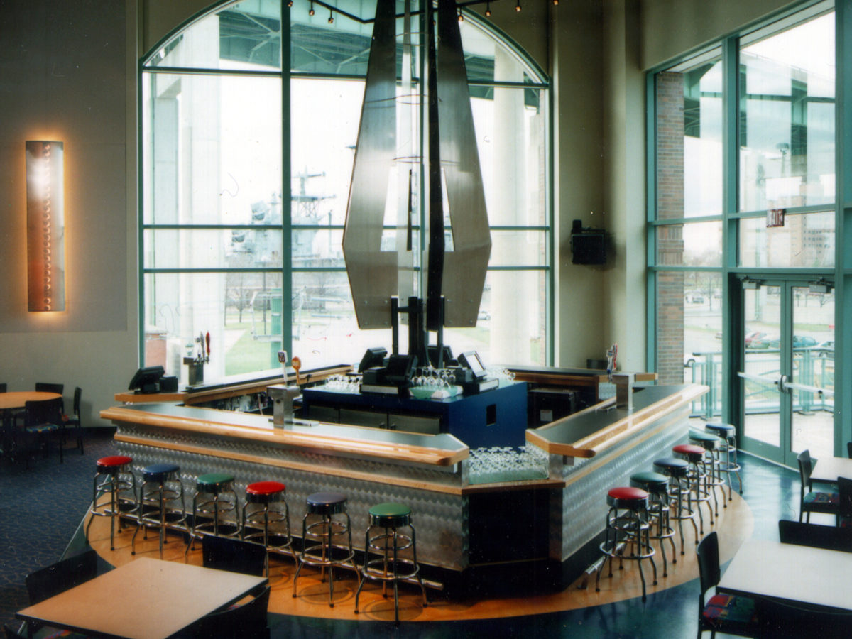 KeyBank Center: Harbour Club & 200 Level Club | HHL Architects