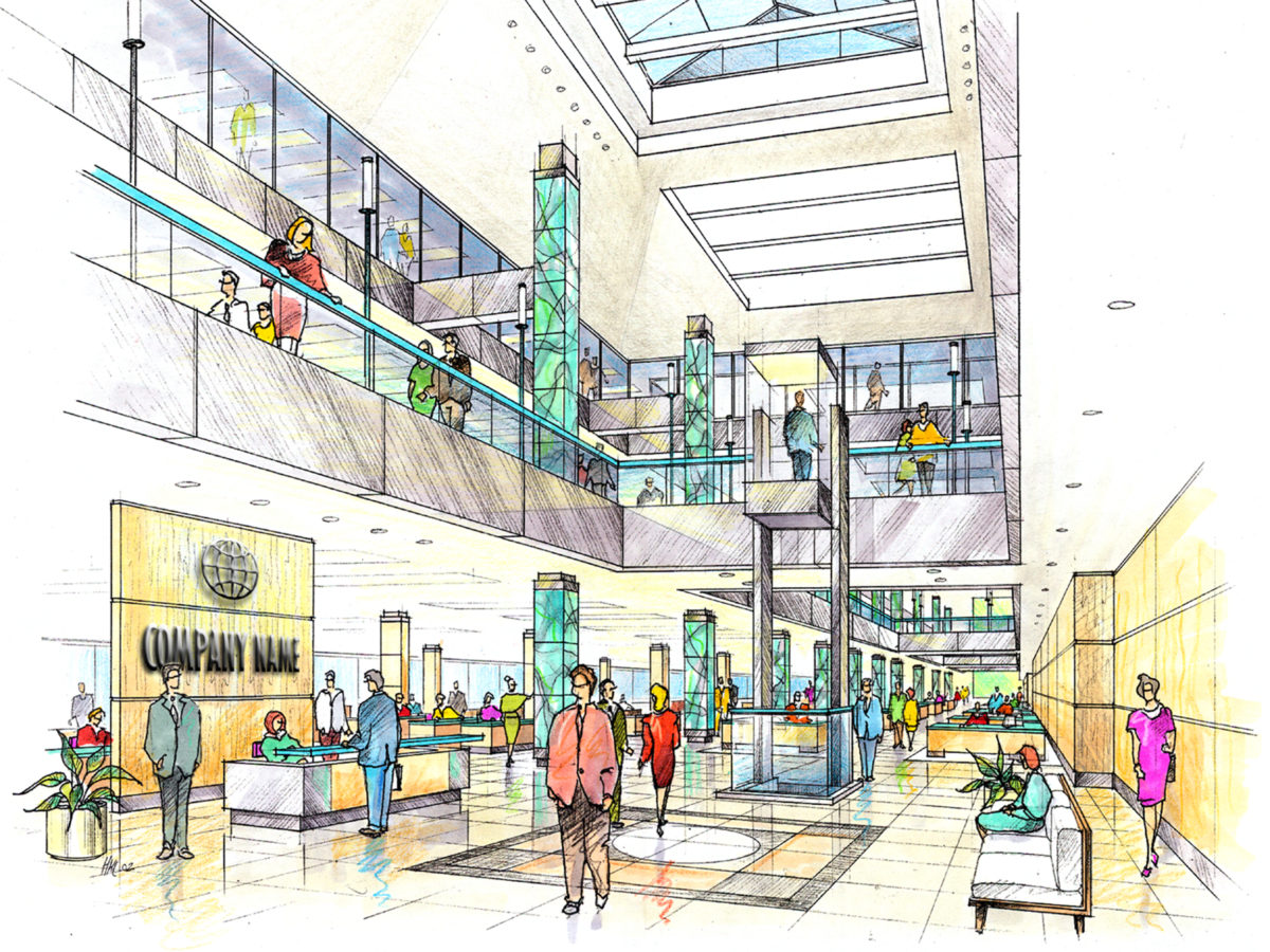 Main Place Mall Adaptive Reuse Concept | HHL Architects
