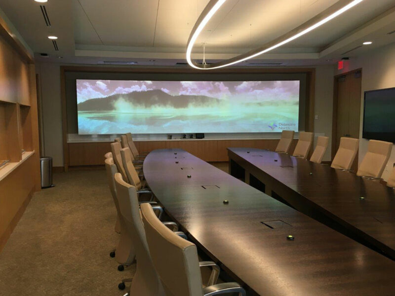 The Delaware North Building: Executive Board Room Technology | HHL ...