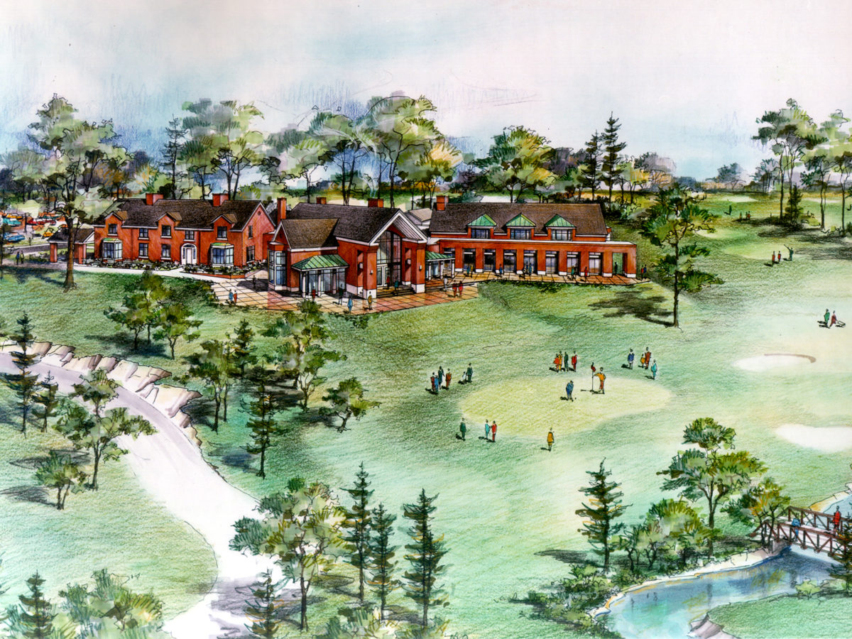 The Fox Valley Club Clubhouse Concept | HHL Architects